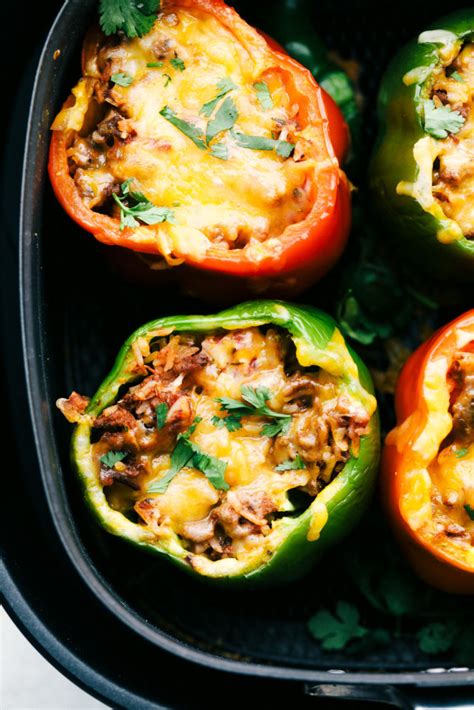 Air Fryer Stuffed Peppers Recipe The Recipe Critic