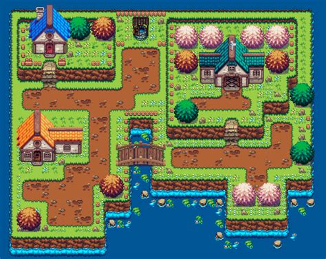 Artstation Village Top Down Asset Pack Game Assets