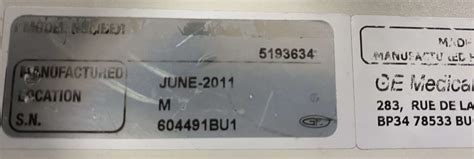 Ge Innova 3131 Iq Table Side Control With Contour Filter Tscc
