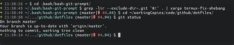 Not Displaying Correctly On Termux Issue Magicmonty Bash Git Prompt GitHub
