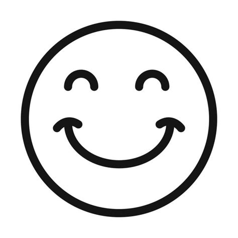 Happy Face Outline Vector Art Icons And Graphics For Free Download