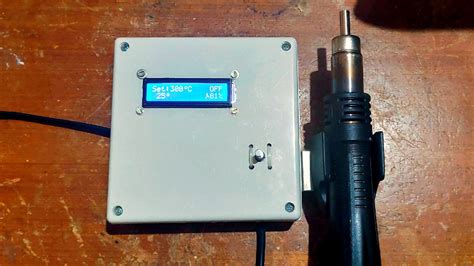 An Arduino Controller For Hot Air Handles Hackaday