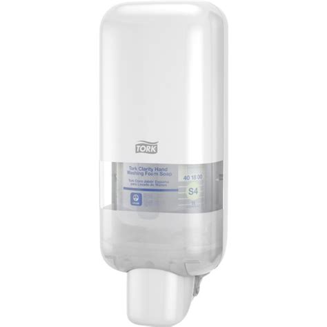 Tork S4 Dispenser til skumsæbe, hvid - Få en god pris! | Lomax A/S