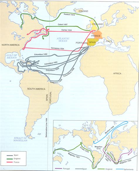 Mr Jobes Ap Us History Chapter 1 Exploration Discovery And