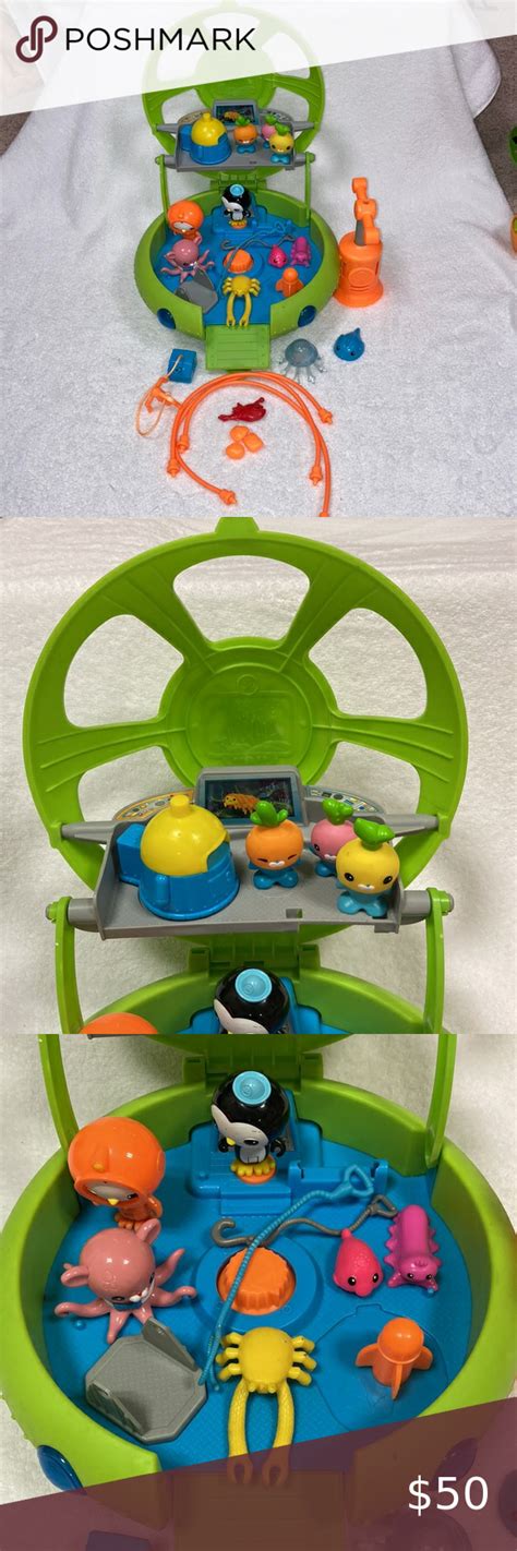 Octonauts Deep Sea Launch Explore Blast Octo Lab Playset 2012 Mattel Octonauts Deep Sea Mattel