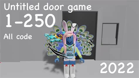 All Codes In Untitled Door Game Roblox Cập Nhật Mới Nhất 2025