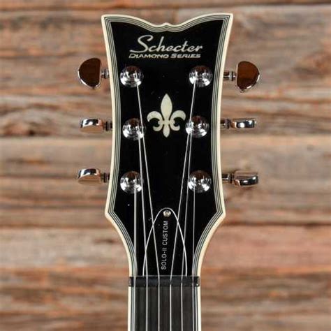 2021 Schecter Solo Ii Custom Solo Ii Custom Sunburst Black Burst