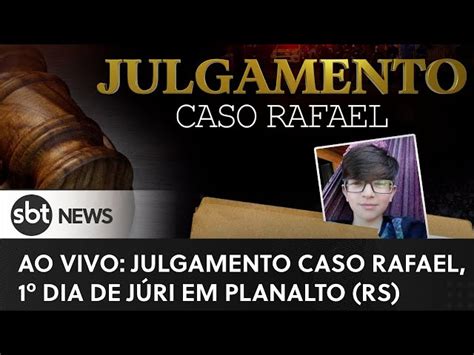 Ao vivo acompanhe o programa especial sobre o júri do caso Rafael SBT News
