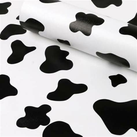 Wallpaper Dinding Motif Bercak Sapi Hitam Putih Lazada Indonesia