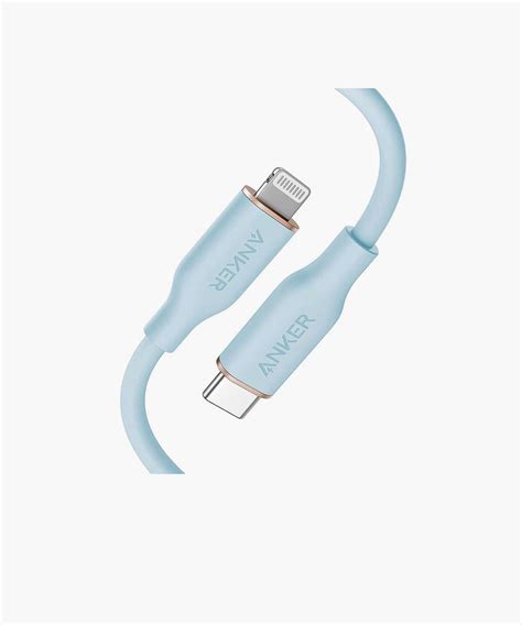Anker Powerline Iii Flow Usb C With Lightning Connector Ftblue