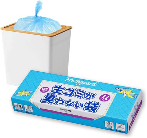 Jp 防臭袋 におわない袋 Ll 100枚入 ゴミ袋 消臭袋 おむつが臭わない袋 7層フィルム 驚くほど臭わない袋 お