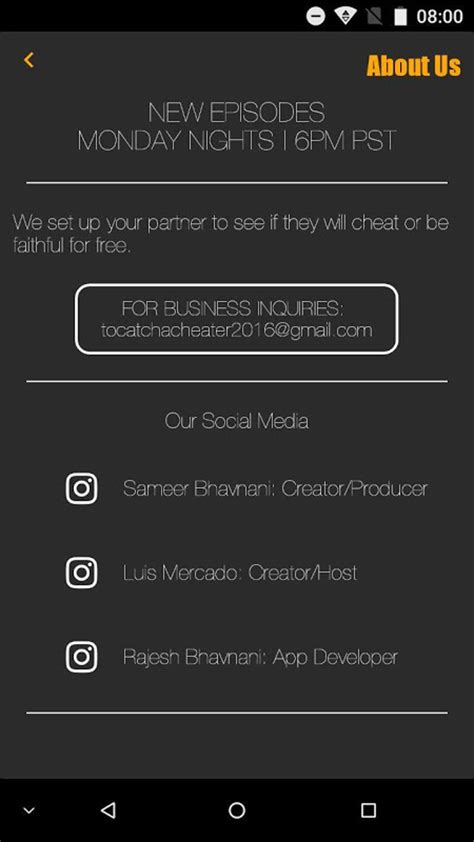 To Catch A Cheater APK For Android Download