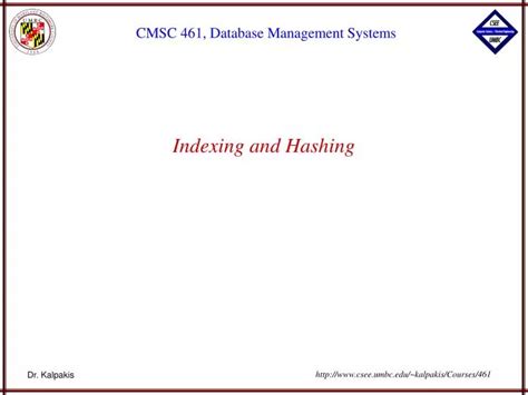 Ppt Indexing And Hashing Powerpoint Presentation Free Download Id