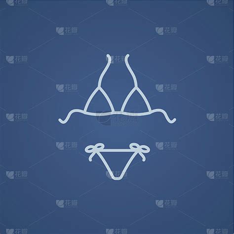 女性泳衣系列图标