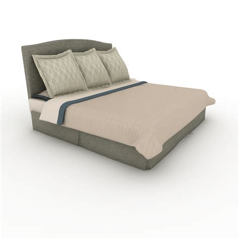 King Size Bed Free 3d Models Download Free3d