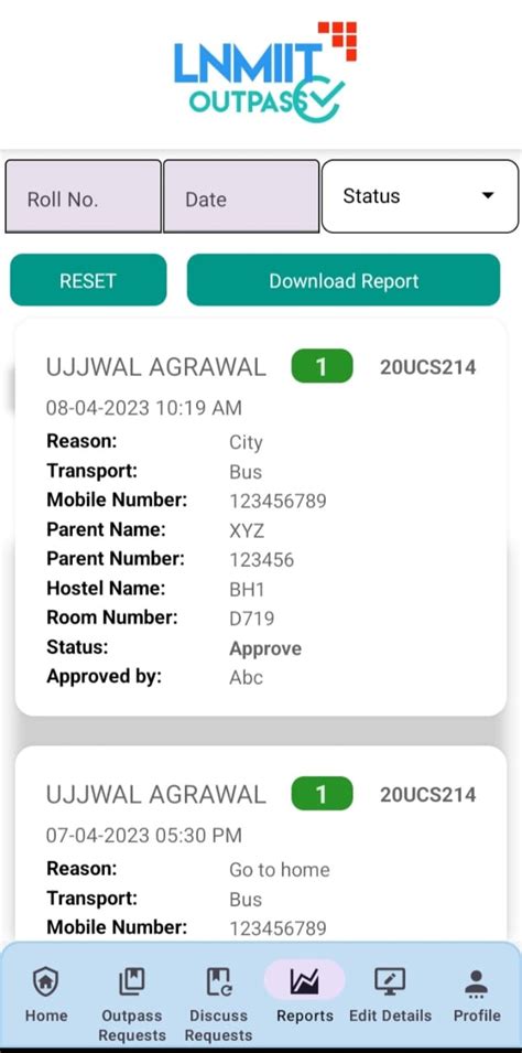 Github Aujjwal300lnmiit Outpass Documentation Lnmiit Outpass App