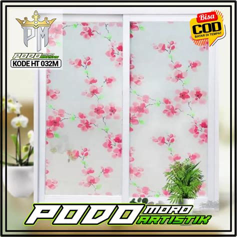 Jual Stiker Kaca Wallpaper Sticker Kaca Jendela Rumah Ruko Dan Kantor