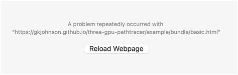 Safari Compatibility On Mac IOS Issue 439 Gkjohnson Three Gpu