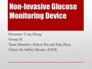 PPT Non Invasive Liver Function Monitoring PowerPoint Presentation