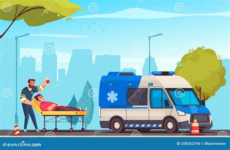 Emergency Kit Cartoon Survival Evacuation Equipment With Medical Pills