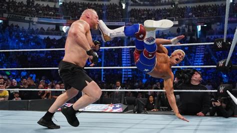 Cody Rhodes desafía a Brock Lesnar a una lucha de desempate en