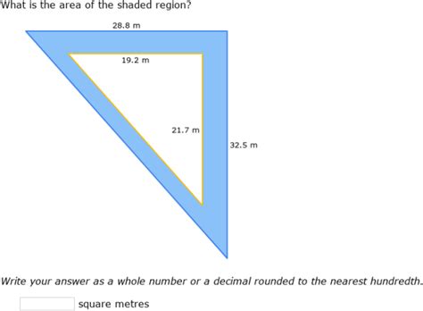 Ixl Area Between Two Shapes Year 8 Maths Practice