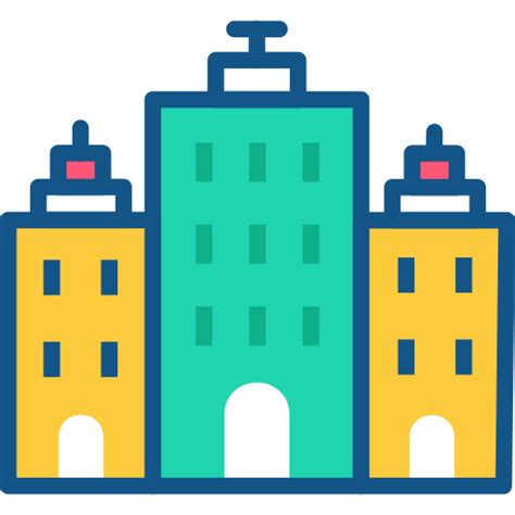 Buildings Sbts2018 Lineal Color Icon