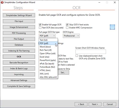 Simpleindex Ocr Step 2 Simpleindex