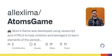 Github Allexlima Atomsgame Video Game Atom S Game Was Developed
