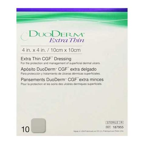 Duoderm Extra Thin Dressing Molmike