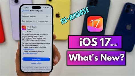 Ios 17 Beta 3 Re Release Whats New Youtube
