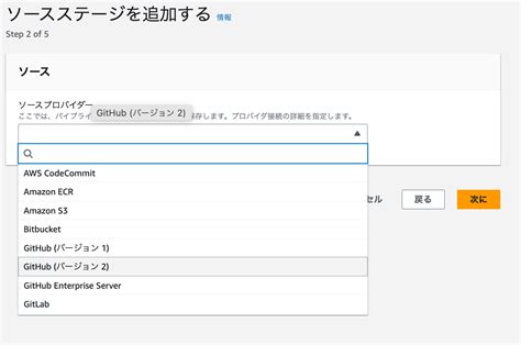 Codepipelineを使用してgithubにコードをプッシュするとecsにデプロイされるように自動化する
