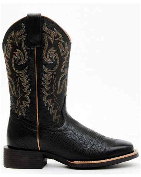 Shyanne Womens Shay Western Performance Boots Square Toe Black
