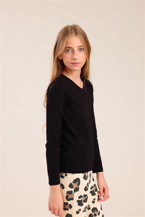 Fox חולצת בייסיק V לייקרה קנה עכשיו