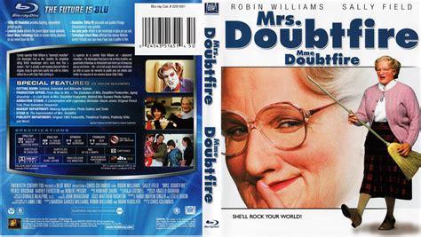 Jaquette Dvd De Mrs Doubtfire Mme Doubtfire Canadienne Blu Ray