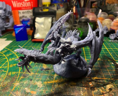 Stl File Ring Wraith On Crawling Serpent Crawling Pose 💍 ・3d Print Object To Download・cults