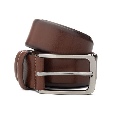 Кафяв мъжки колан Lux Emag Bg