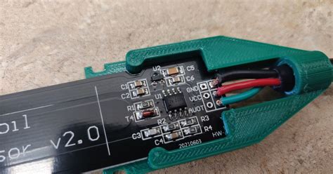 Soil Moisture Sensor Cable Guide Holder Clip By Cjnaz Download Free STL Model Printables Com