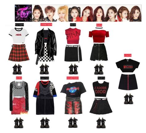 Twice Like Ooh Ahh Kpop Fashion Outfits Kpop Outfits Cute