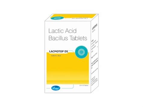 Lactic Acid Bacillus Tablet Packaging Size 10x20 At Rs 64strip In Surat