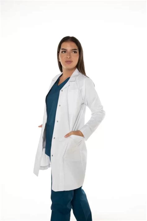 لاب كوت قطن بخطوط خلفية Tam