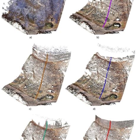 Site 3 A Original B After Pmf Filtering C After Smrf Filtering D