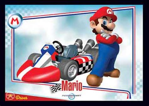 2009 Enterplay Mario Kart Wii Checklist Trading Cards Info