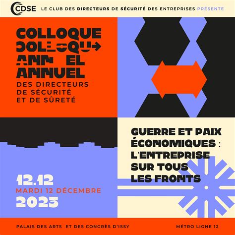 Le Colloque Annuel Du Cdse Se Tiendra Le Mardi 12 Décembre 2023 Wordpress