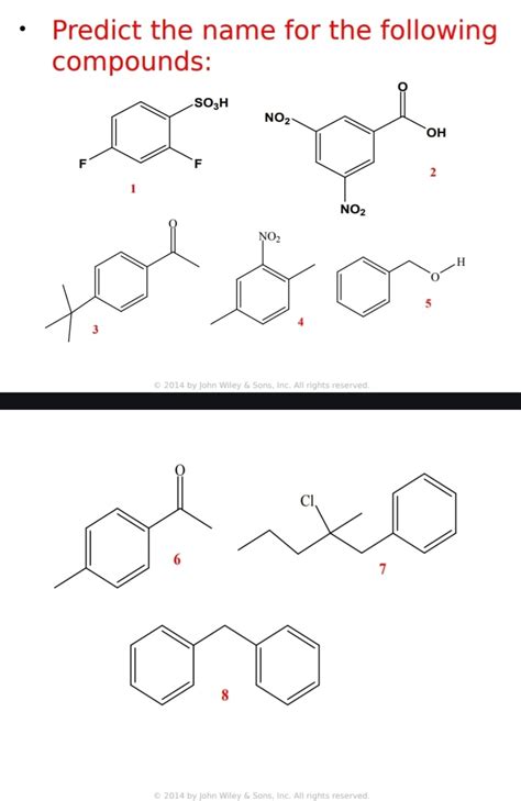 please help me name these aromatic compounds r chemhelp