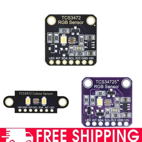 Tcs34725 Rgb Color Detector Sensor Module Iic 33v5v Useful For Tcs34725 Rgb Color Detector Sensor Module Iic 33v5v Useful For