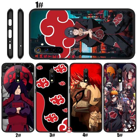เคสโทรศัพท์มือถือ ลายการ์ตูนนารูโตะ akatsuki lic10 สําหรับ oppo a3s a5