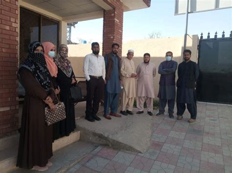 Today Entomologist Muhammad Qasim With Outdoor Teams Visited Different