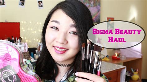 Sigma Beauty Haul Youtube