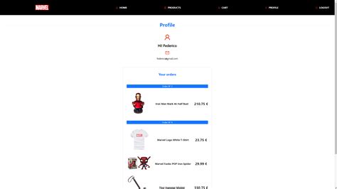 Github Fede Arevalo Marvel Shop